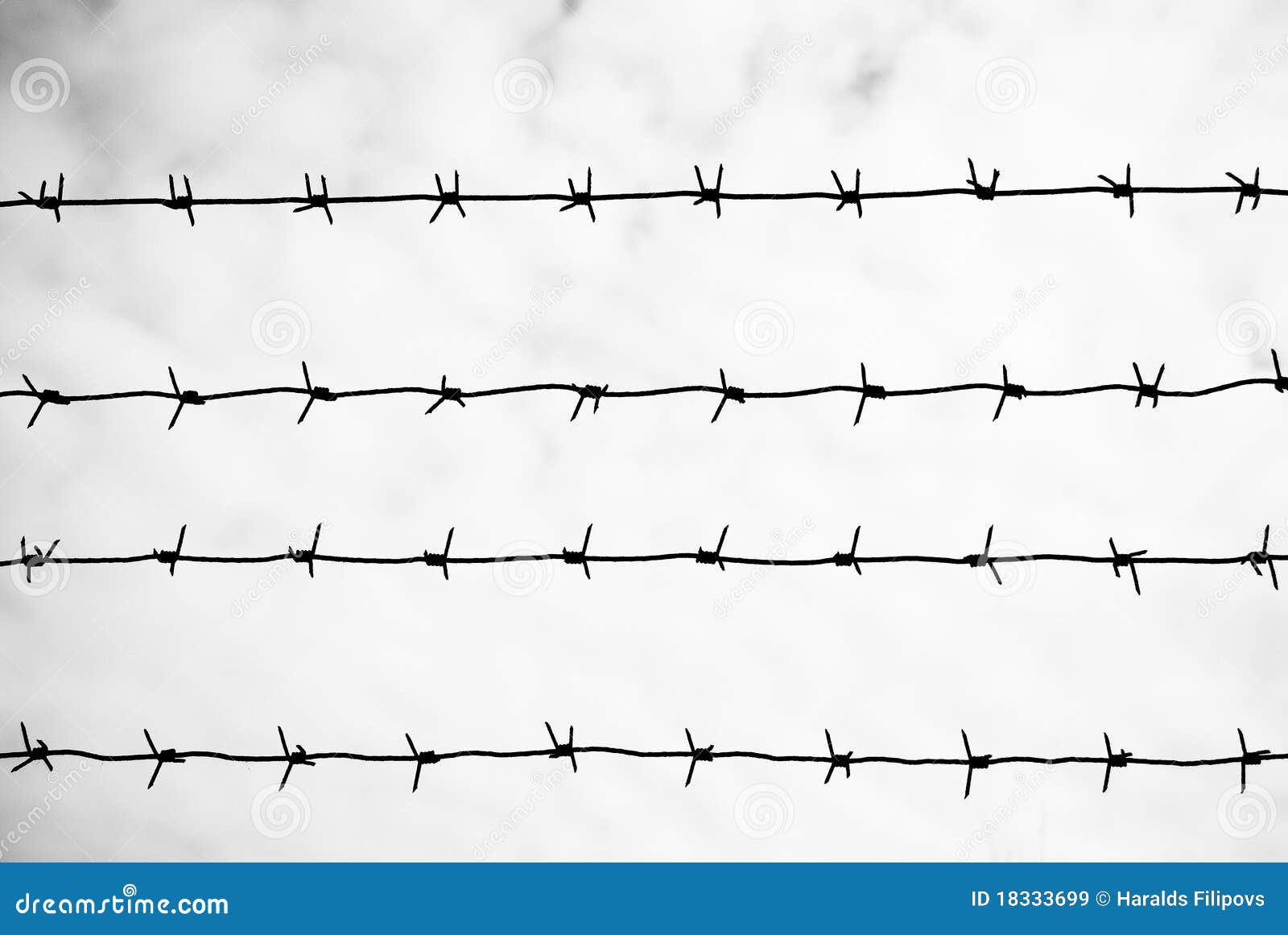 Prikkeldraad stock afbeelding. Image of grijs, ontvet - 18333699