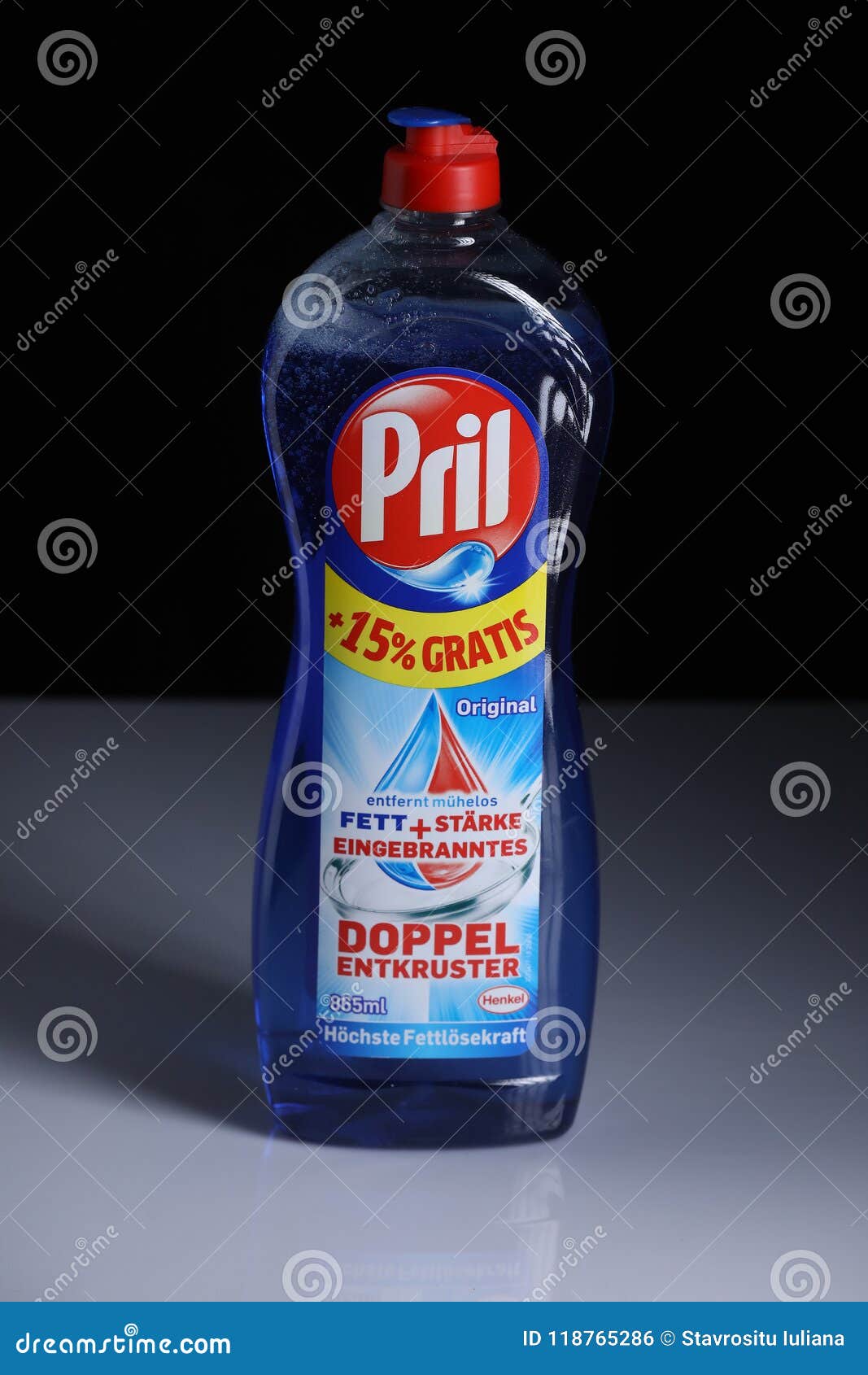 Dishwasher detergent, Pril editorial photo. Image of dishwasher - 118765286