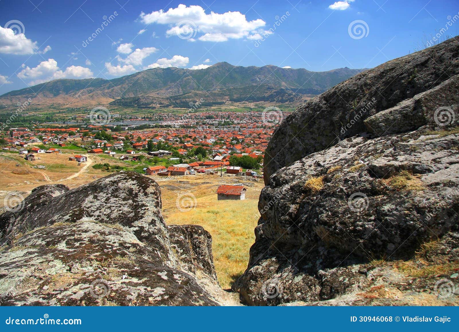 Prilep, Macedonia stock photo. Image of view, castle - 30946068