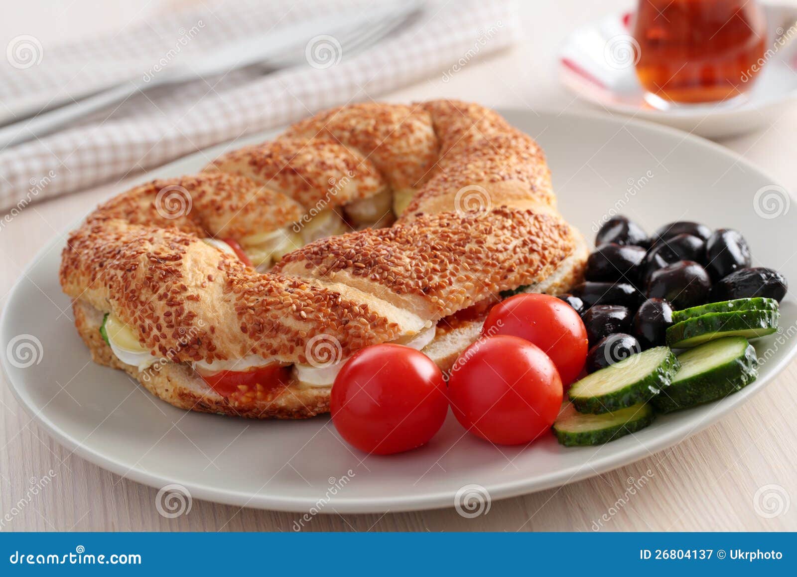 Prima colazione turca immagine stock. Immagine di piastra - 26804137