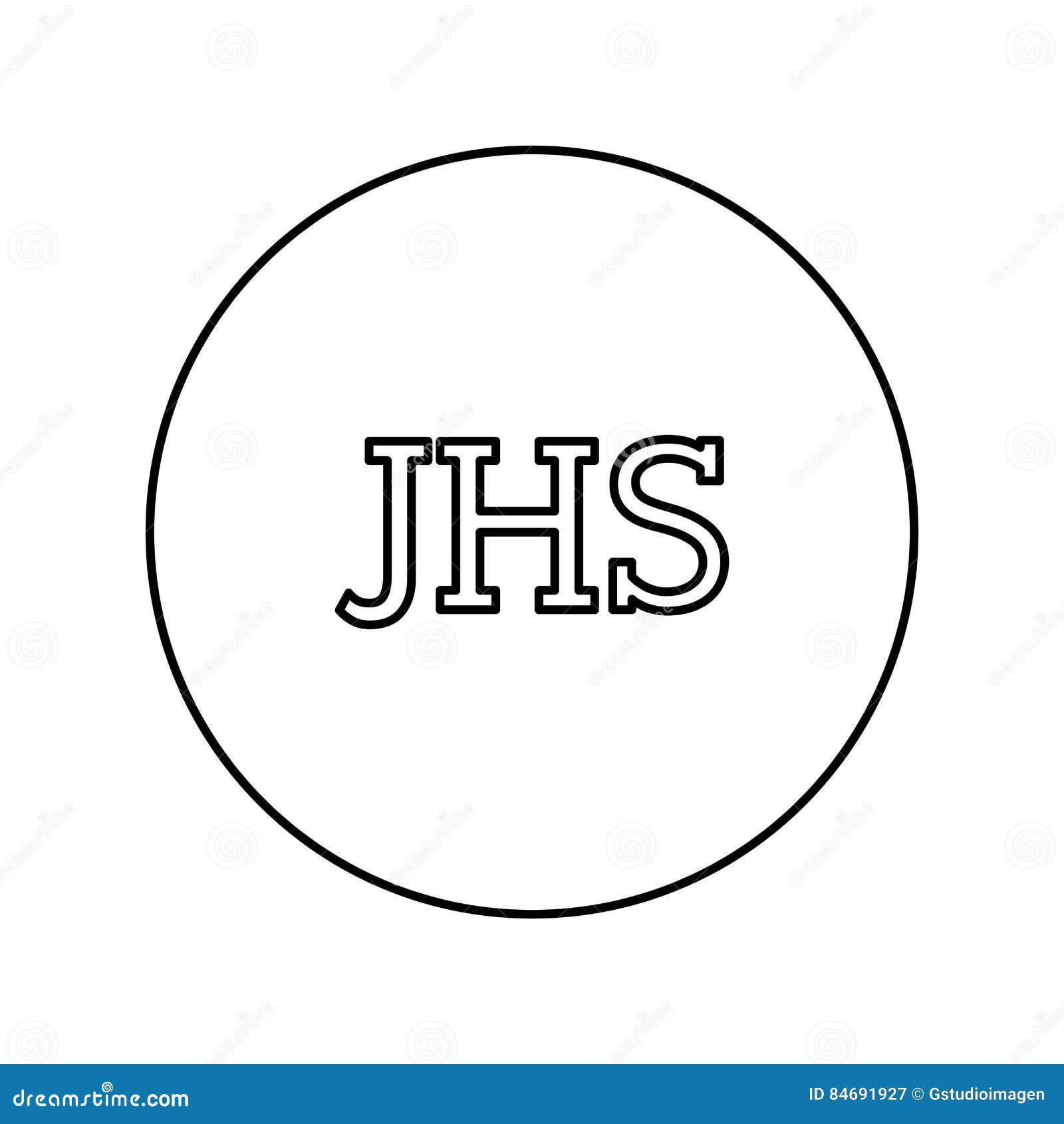 Prima Icona Di Simbolo Di Comunione Illustrazione di Stock ...