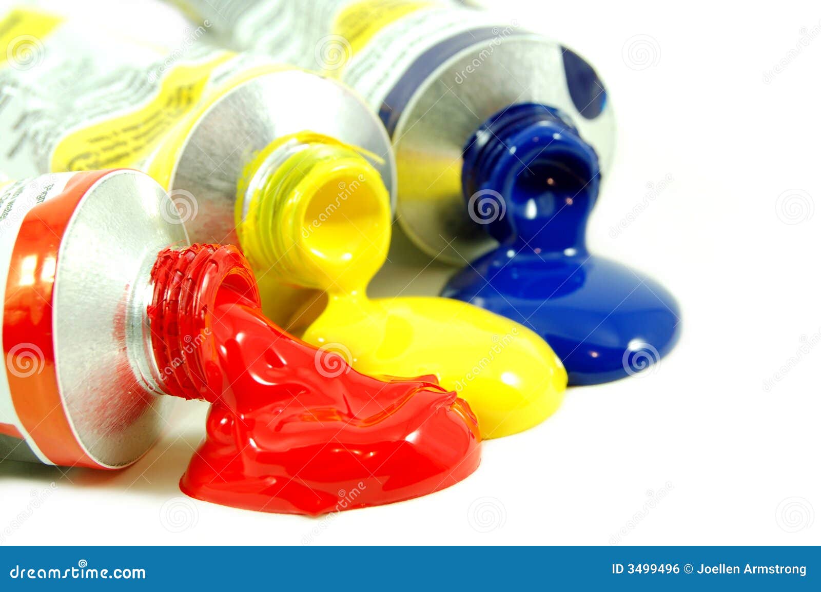 Primaire Verven stock foto. Image of creëer, geel, blauw - 3499496