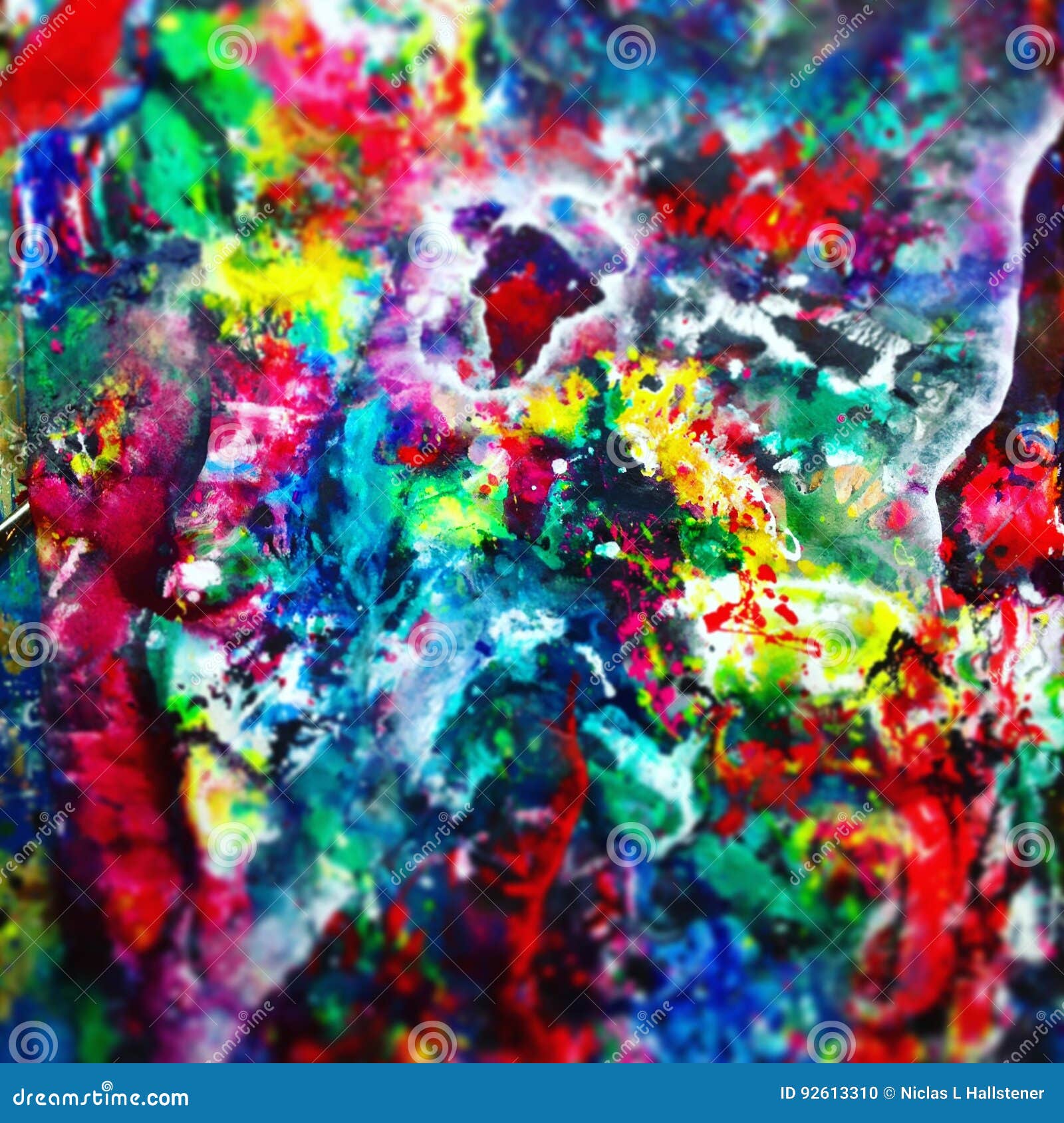 Primal painting stock photo. Image of colours, primal - 92613310