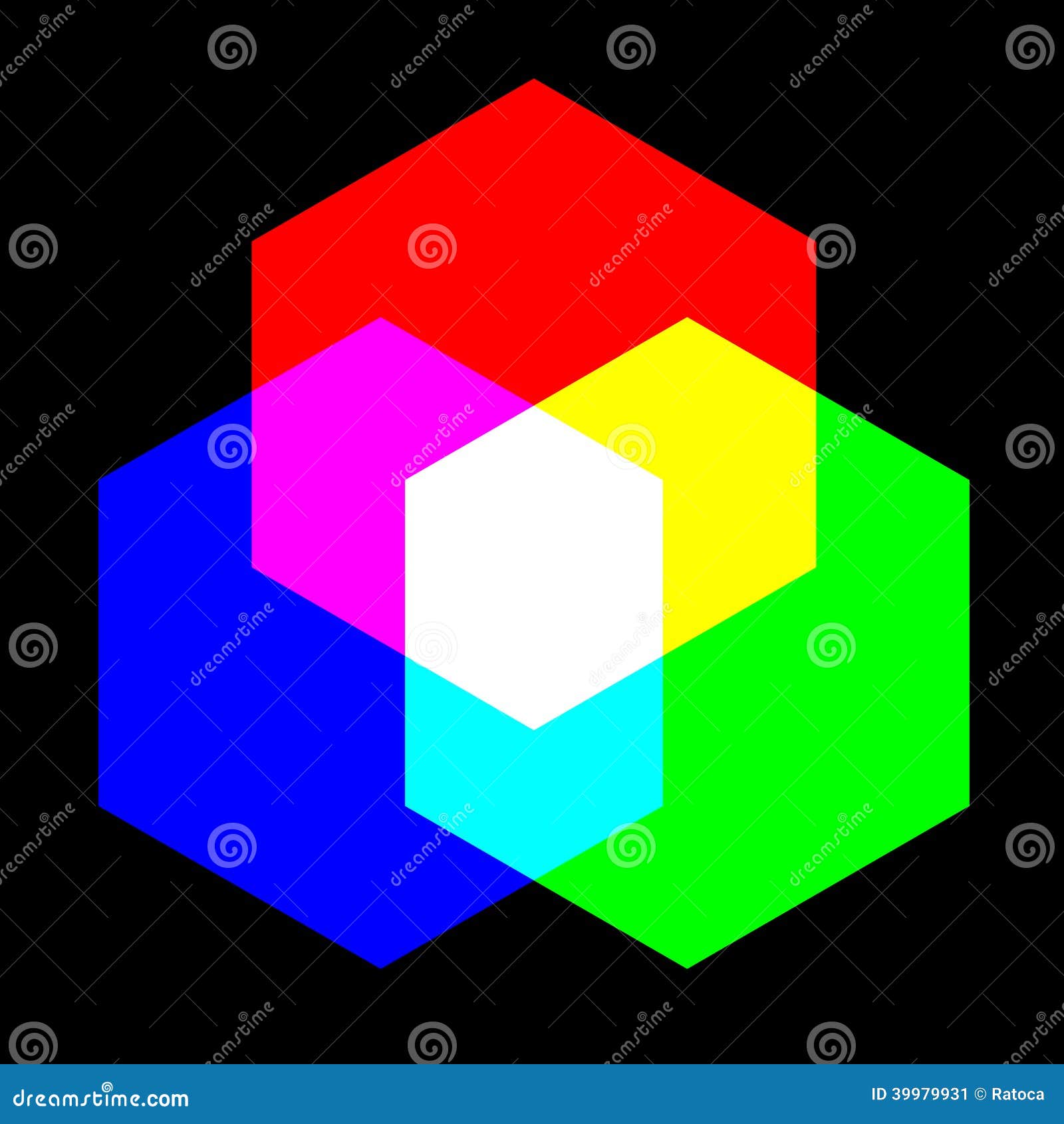 Primary color stock vector. Illustration of secondary - 39979931