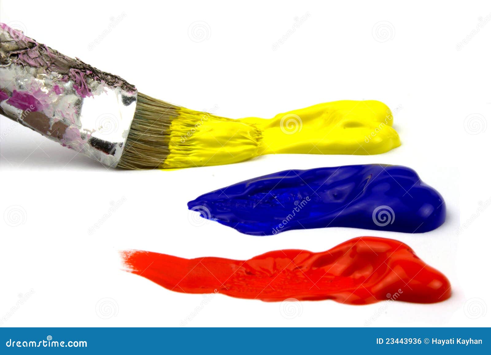 Primary Paint Colors Royalty-Free Stock Image | CartoonDealer.com #23443936