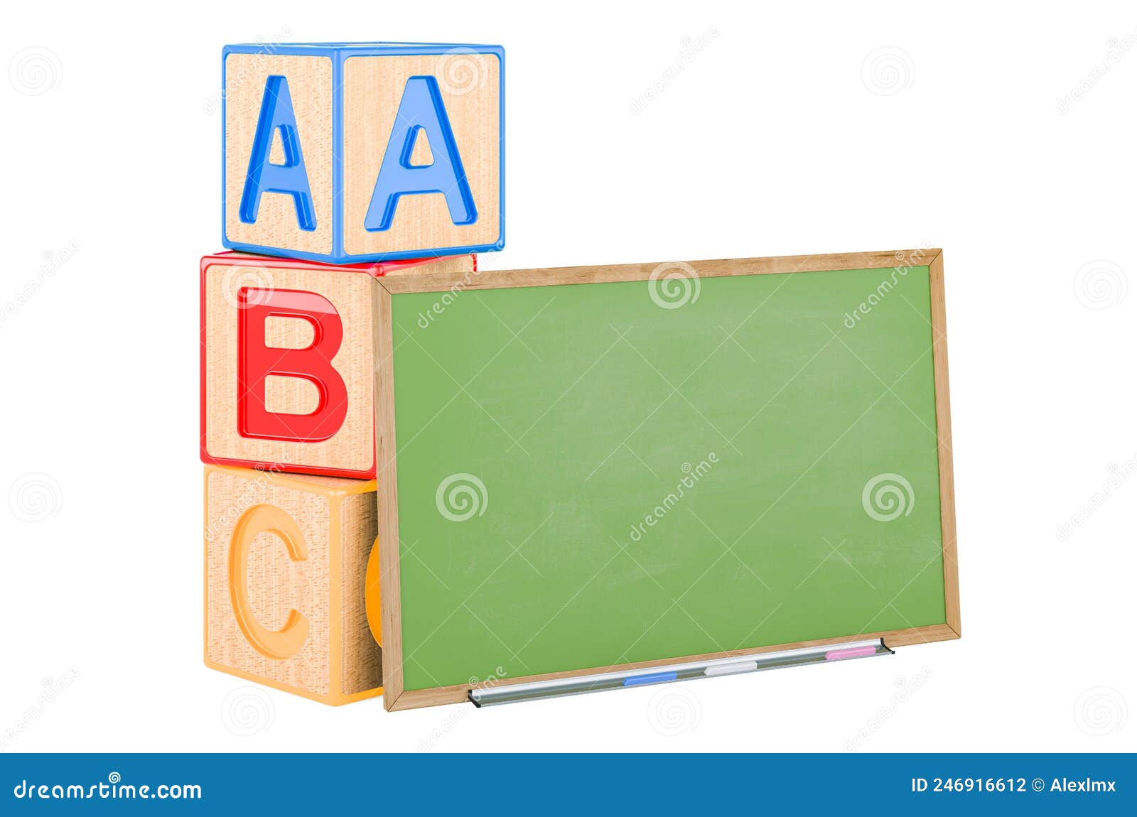 Cubes Of Primary Colors Vector Illustration | CartoonDealer.com #38830810