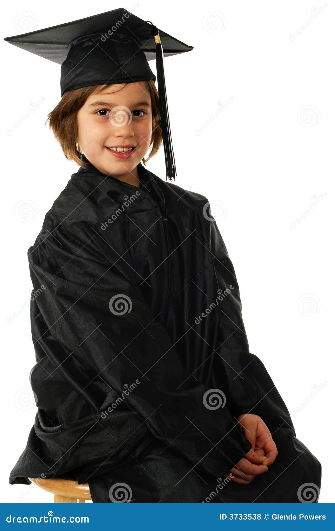 Primary School Graduate stock photo. Image of tassel, smile - 3733538