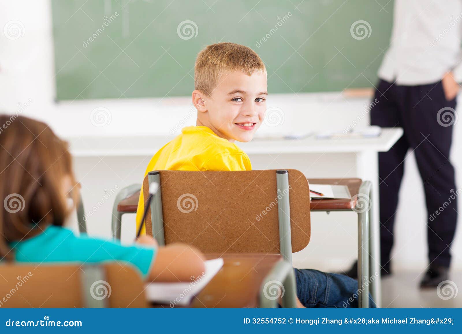 Primary school student stock photo. Image of portrait - 32554752