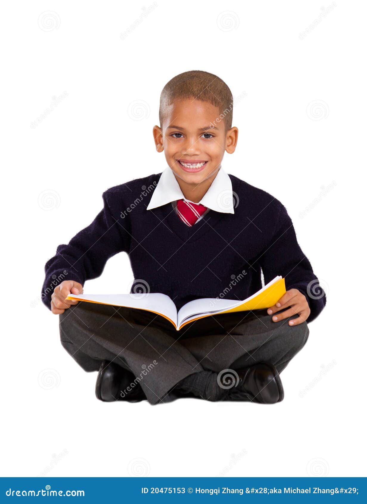 Primary schoolboy stock image. Image of copyspace, casual - 20475153