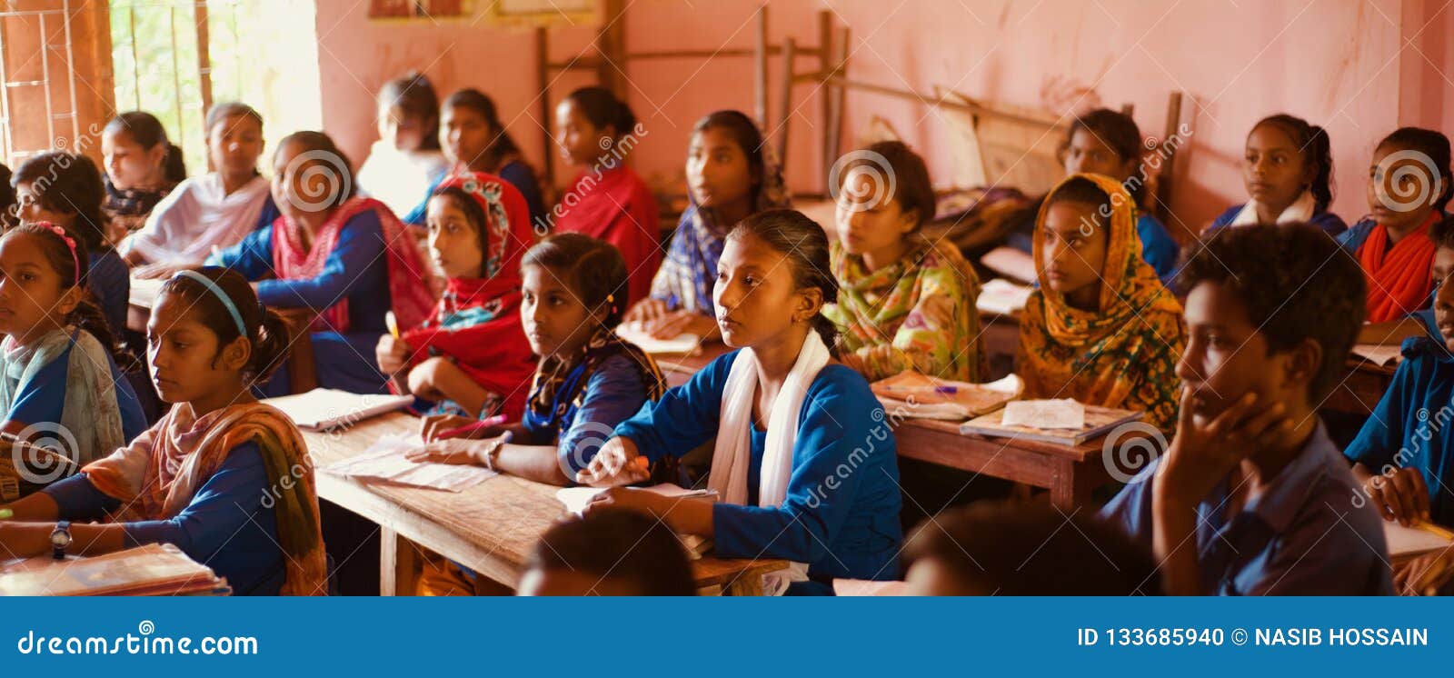 Primary Students Sitting Around a Classroom Editorial Image - Image of ...