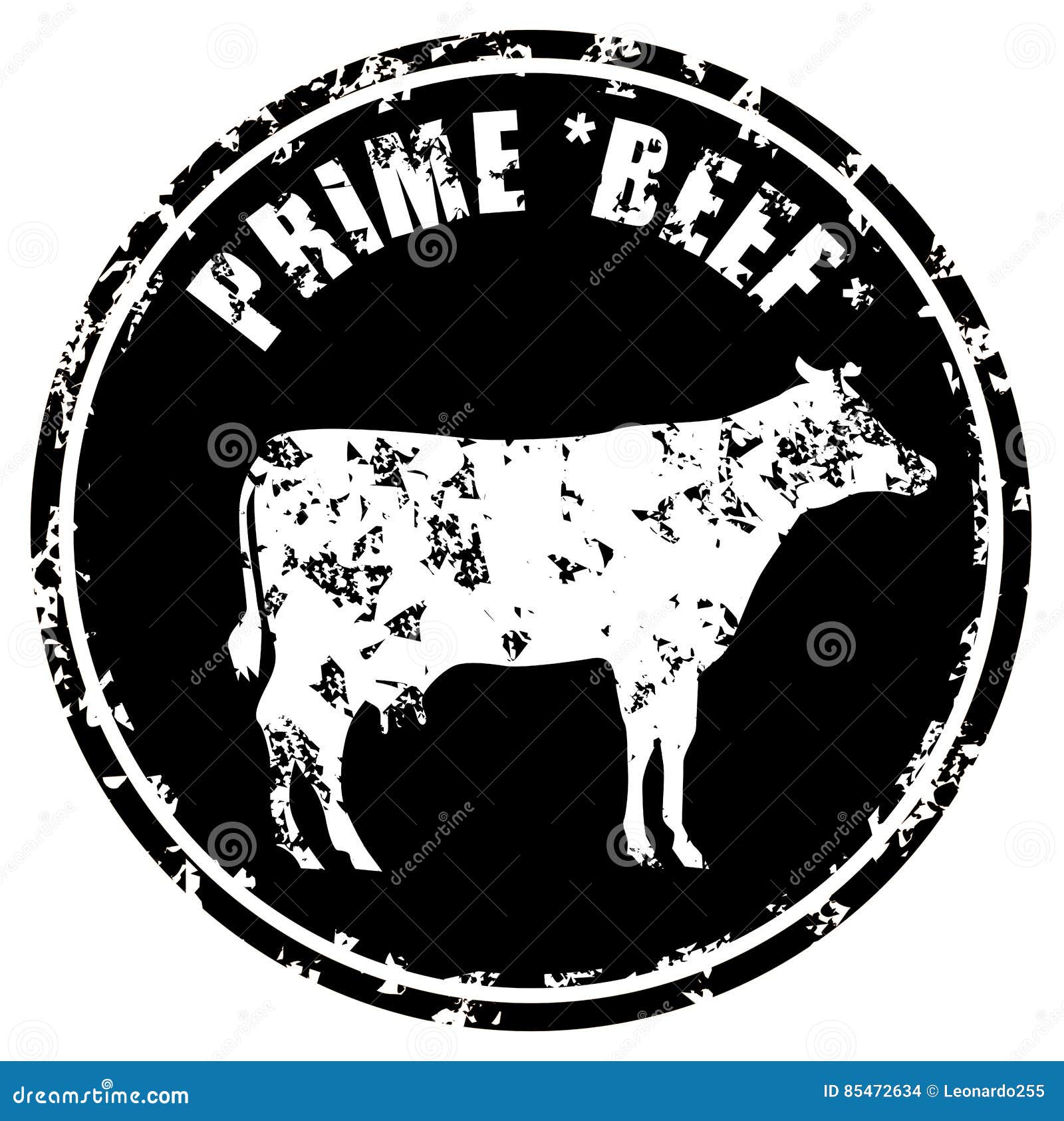 Prime Beef Butcher Shop Grunge Stock Vector - Illustration of menu ...