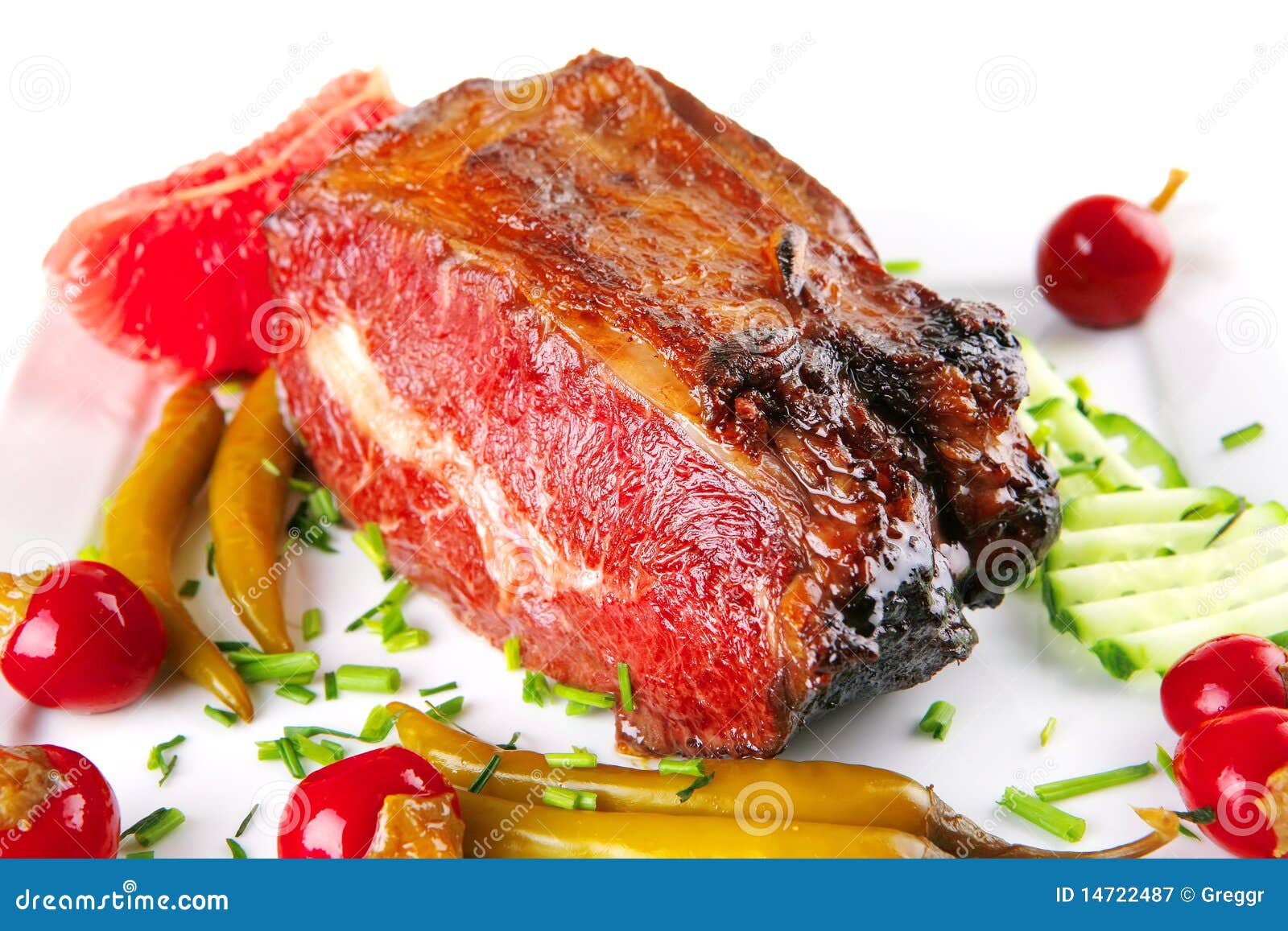 Prime Beef Chunk and Peppers Stock Image - Image of cooking, chef: 14722487