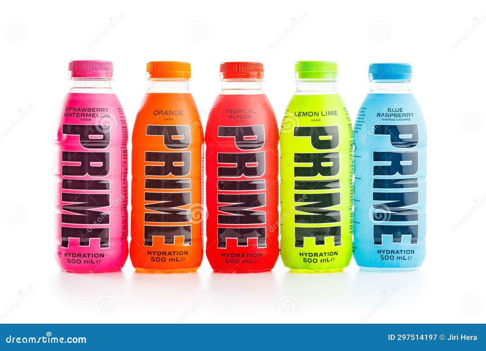 Prime Hydration Drink . Bottle Drink Isolated on White Background ...