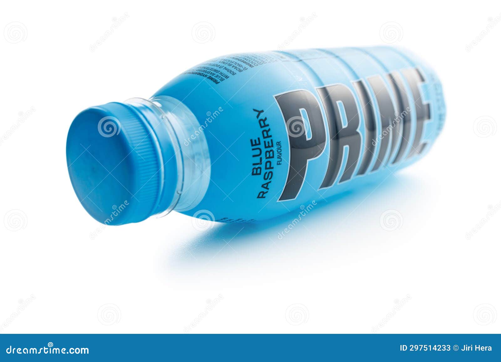 Prime Hydration Drink. Bottle Drink On Yellow Backgound Editorial Image ...