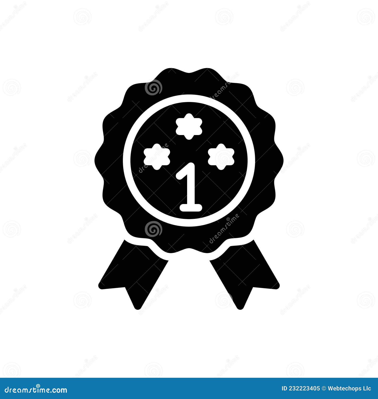 Black Solid Icon for Prime, Heyday and Best Stock Vector - Illustration ...