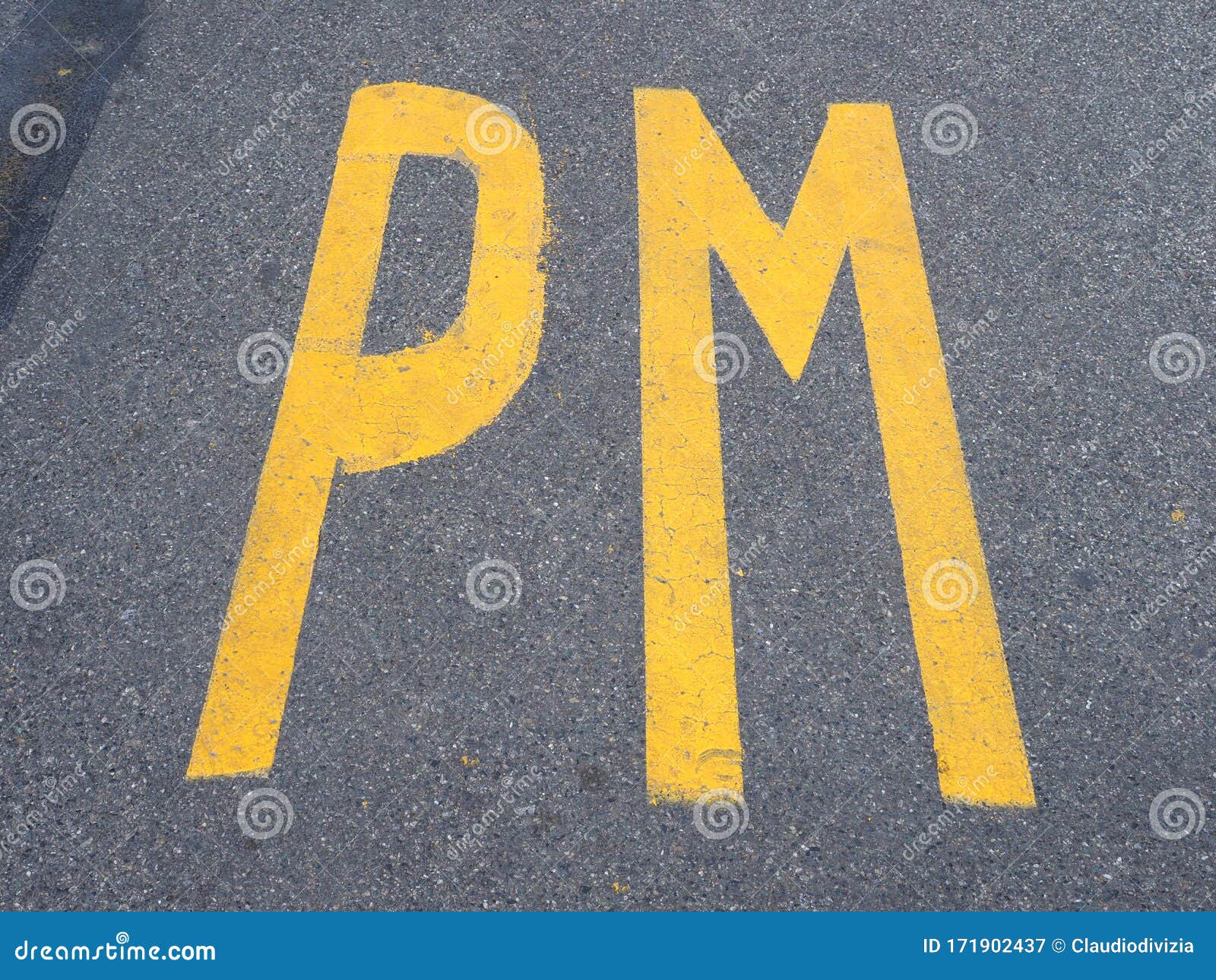 Prime Minister (PM) Parking Lot Stock Image - Image of sign, parking ...