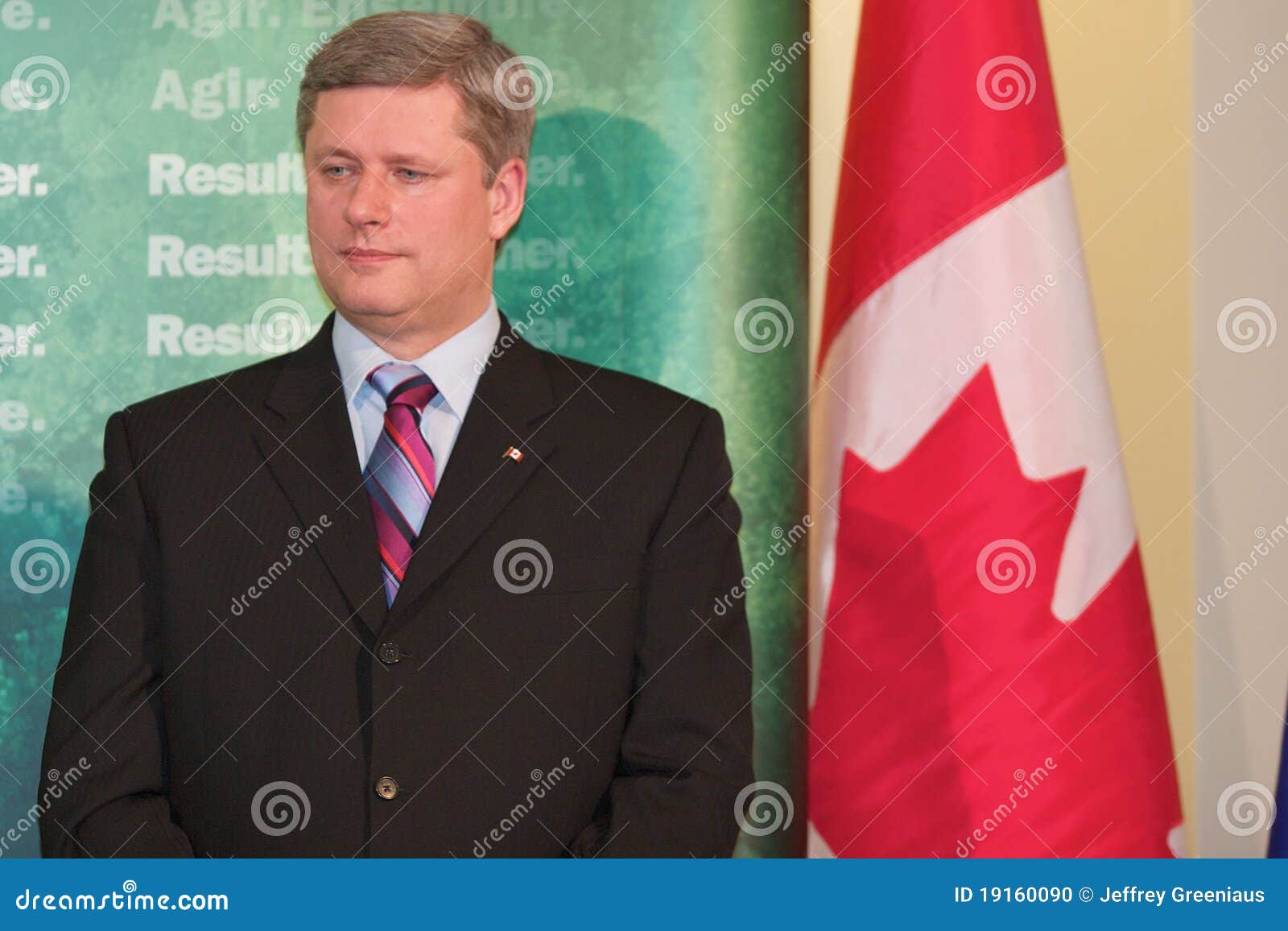 Prime Minister Stephen Harper Editorial Image - Image of leadership ...