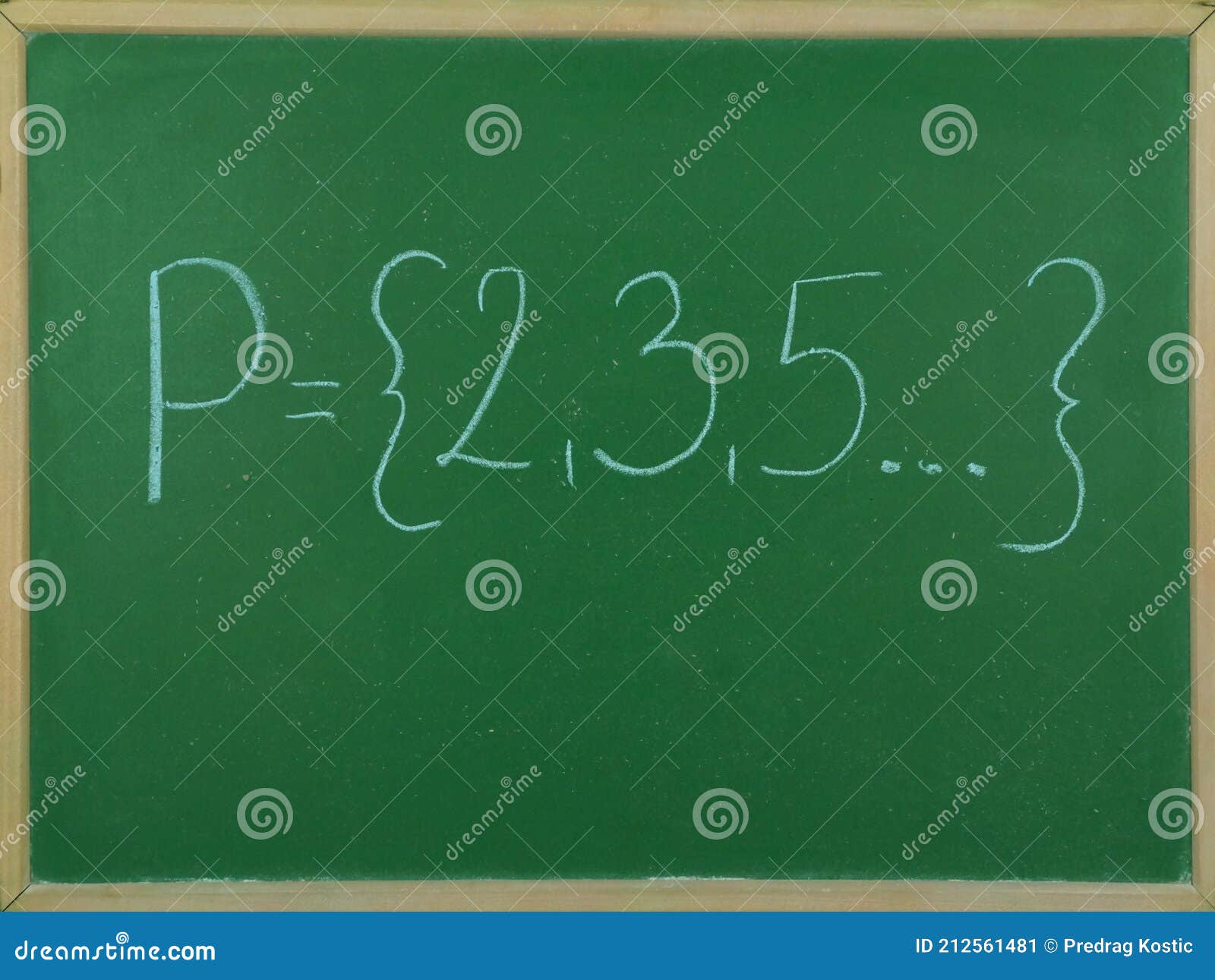 Prime numbers. stock image. Image of format, double - 212561481