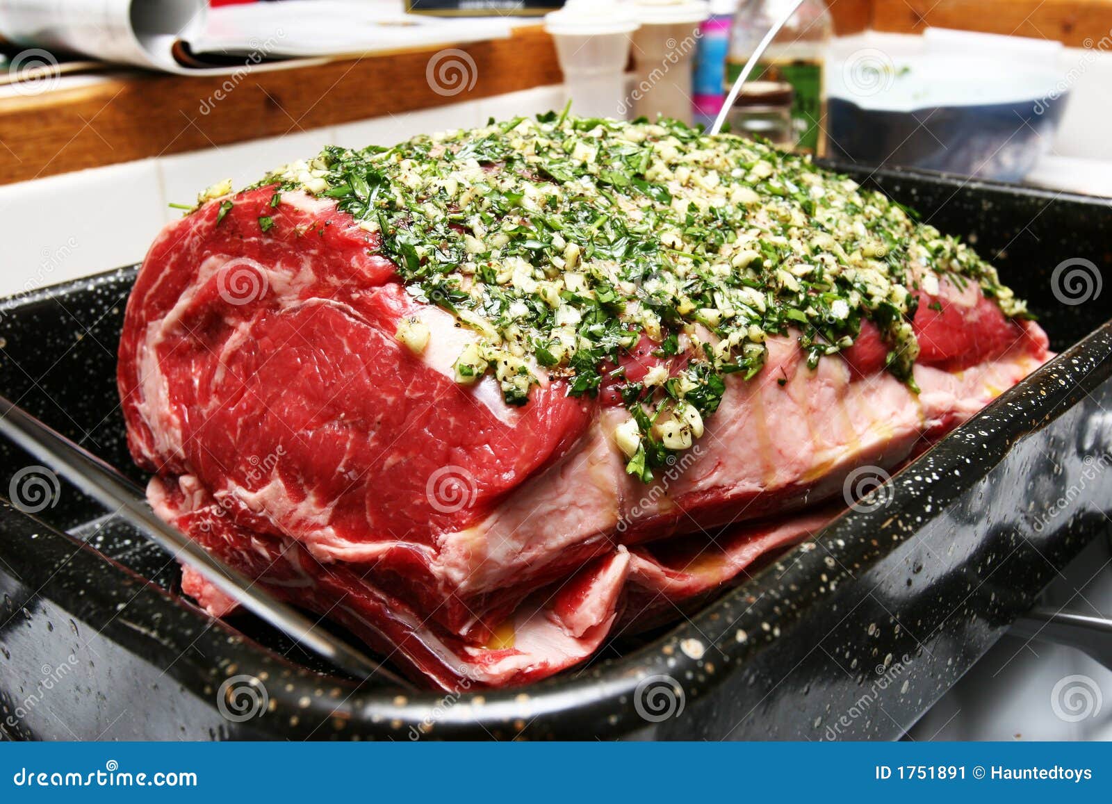 Prime rib stock image. Image of prime, roast, dinner, greasy - 1751891