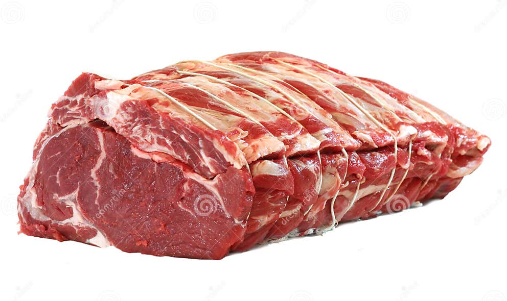 Prime rib stock photo. Image of rare, blood, steak, angus - 3148376