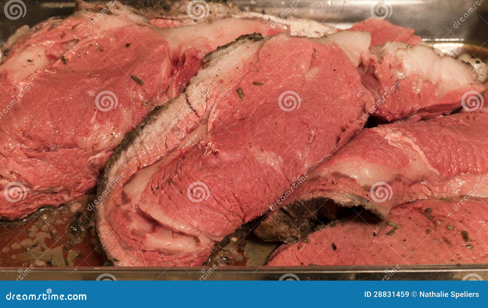 Prime Rib Rare Meat Cuts stock image. Image of meat, protein - 28831459