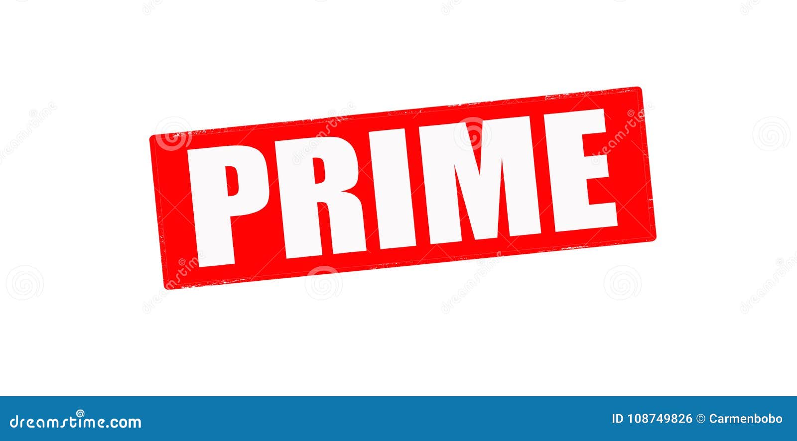 Prime Word Block On White Royalty-Free Stock Photography ...