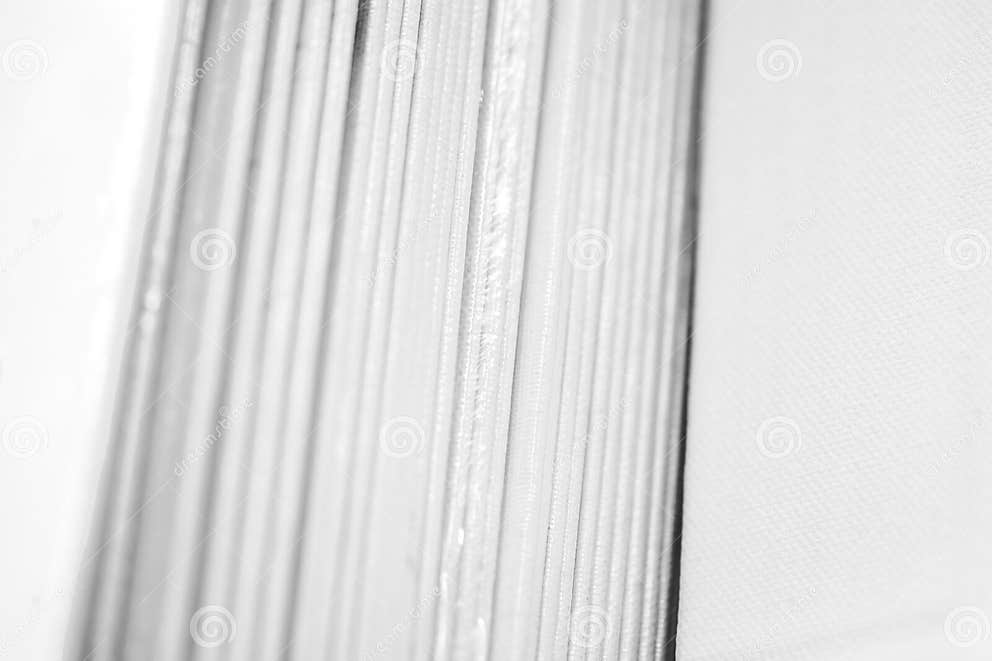 Primed Canvas Panel. Paper Samples for Printing House Stock Photo ...