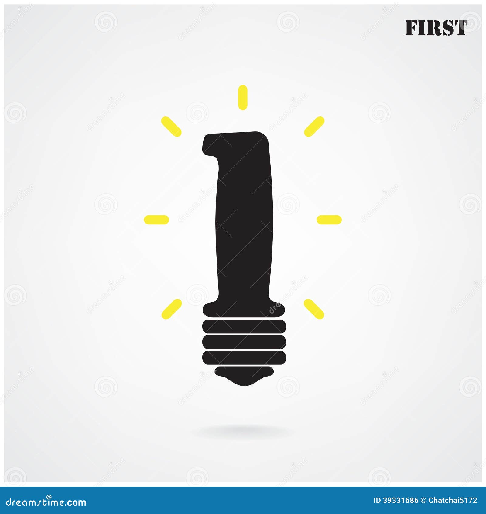 Primeiro sinal ilustração do vetor. Ilustração de lugar - 39331686