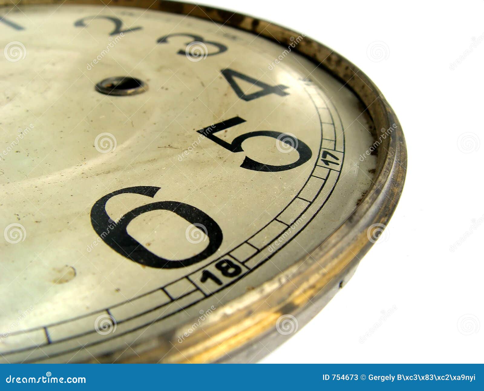 Primer Antiguo De La Reloj-Cara Imagen de archivo - Imagen de reloj ...