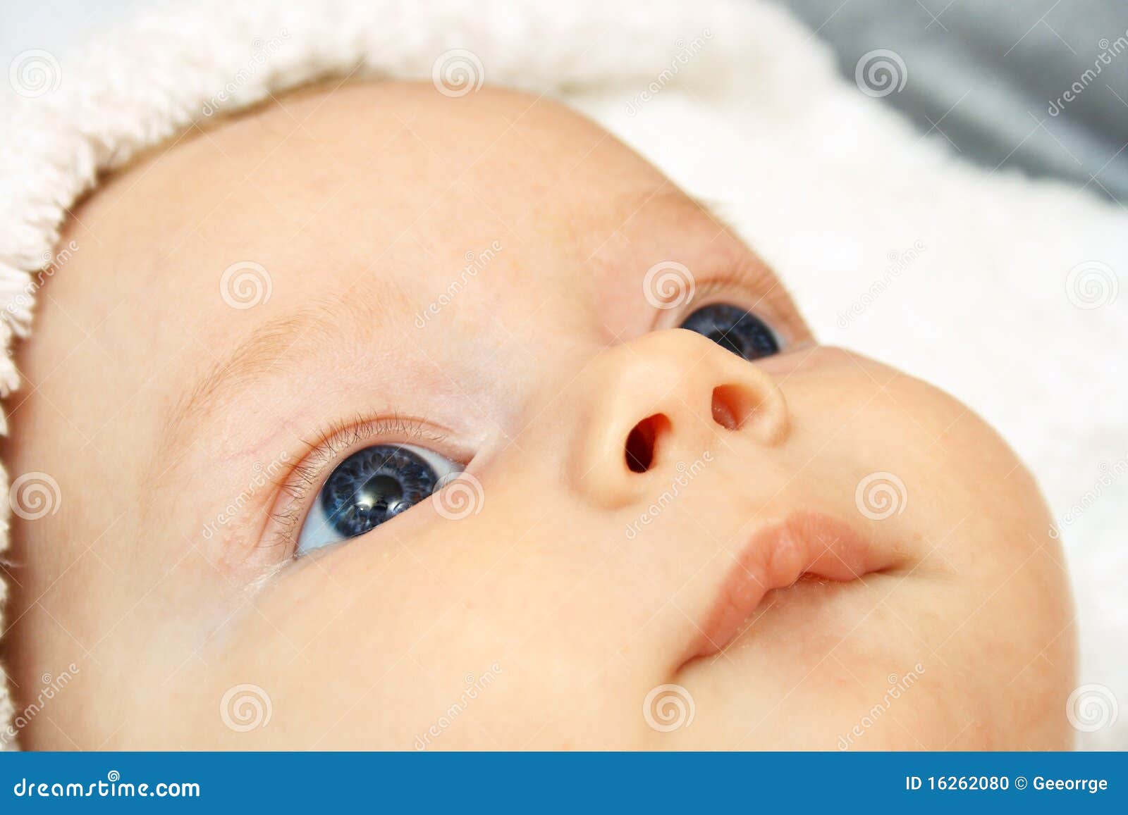 Primer Con La Nueva Cara Del Bebé Foto de archivo - Imagen de adorable ...