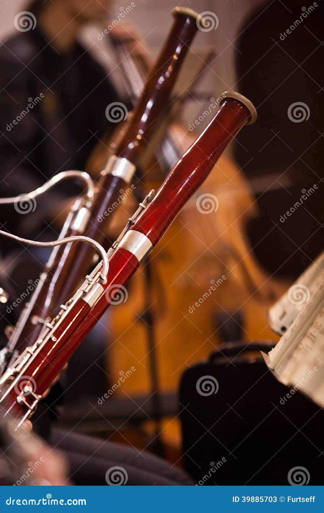 Primer de dos fagots imagen de archivo. Imagen de concierto - 39885703