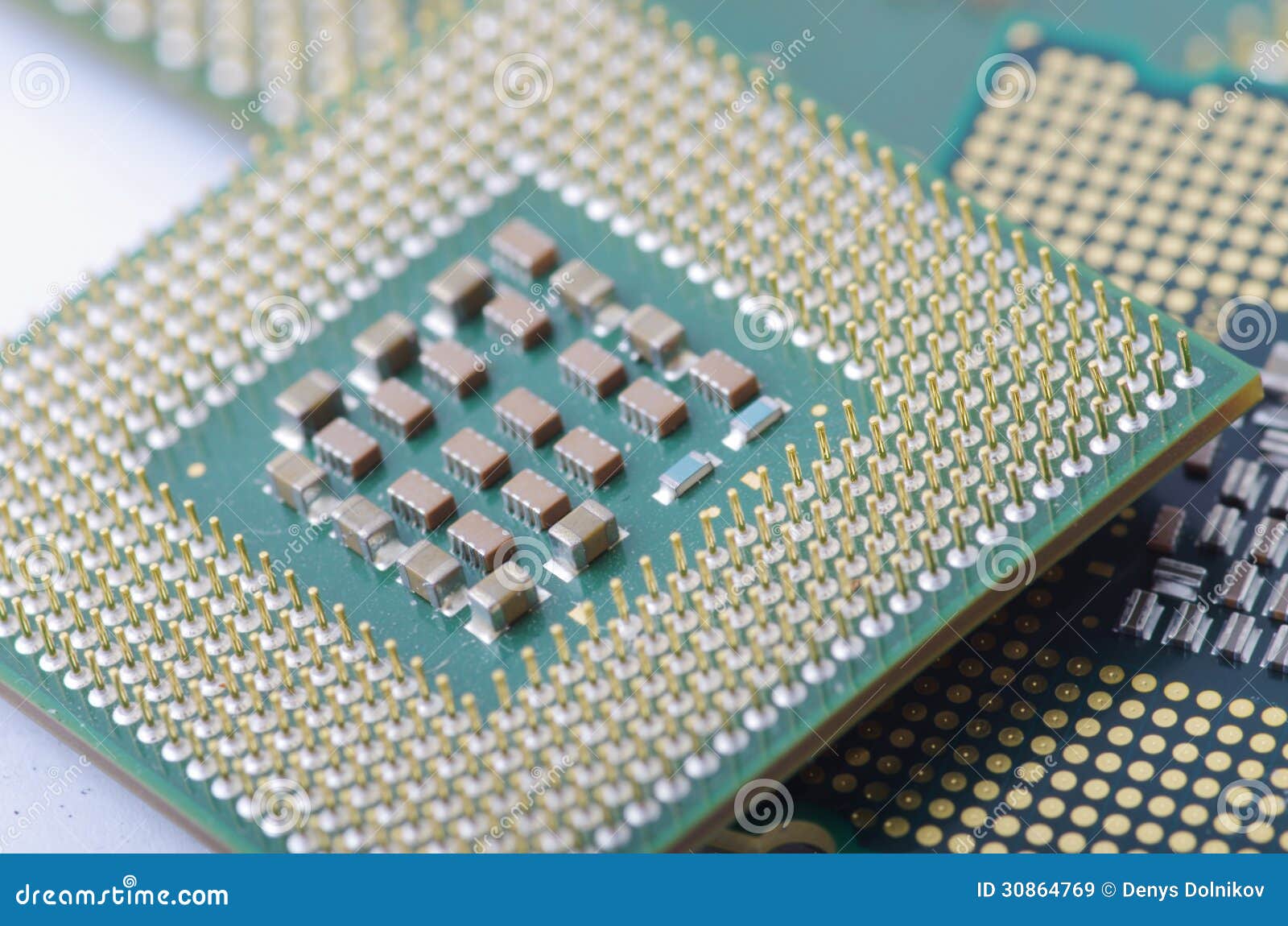 Primer de la CPU imagen de archivo. Imagen de componente - 30864769