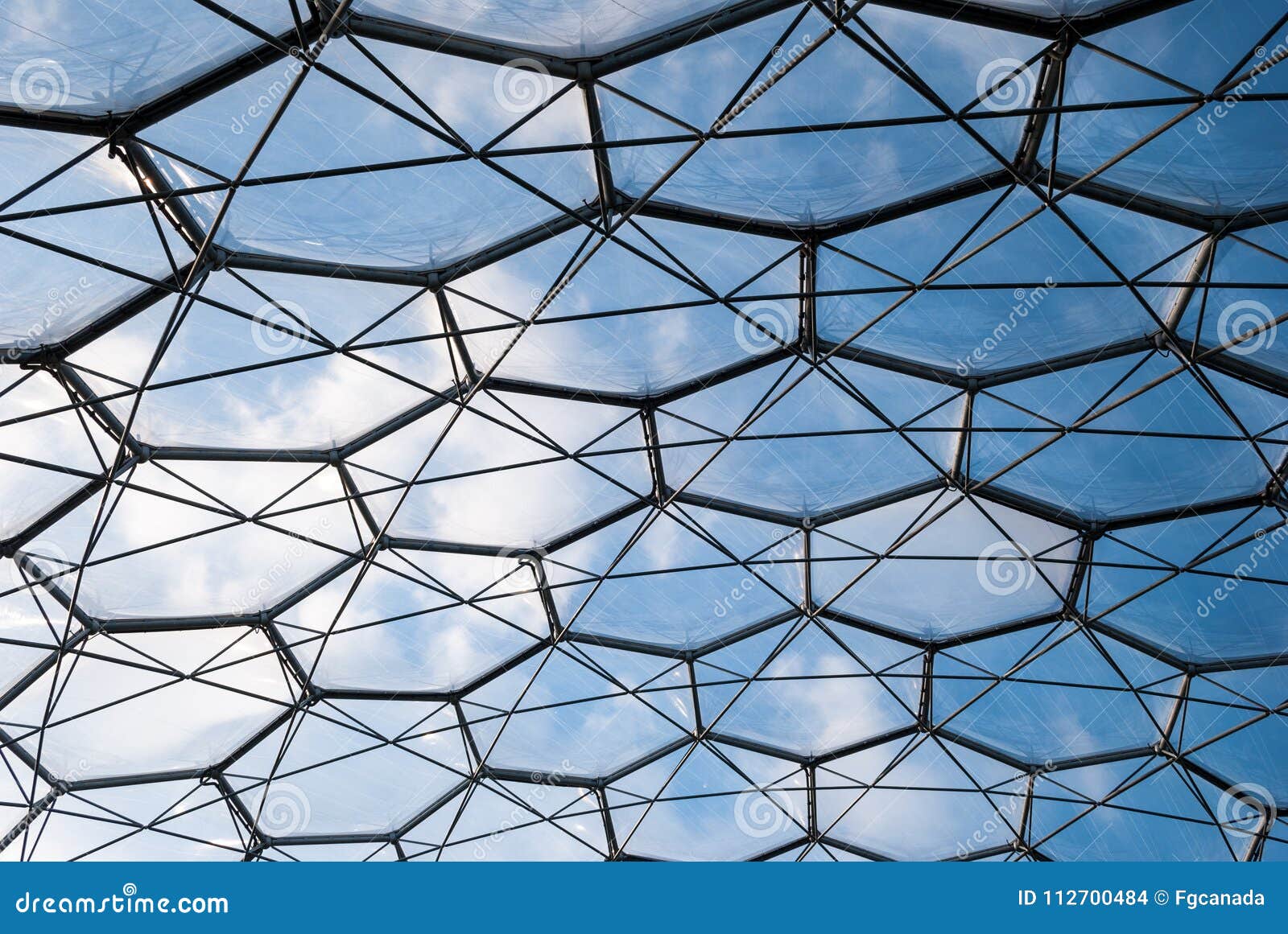 Primer De La Estructura Hexagonal, Eden Project, Cornualles, Reino ...