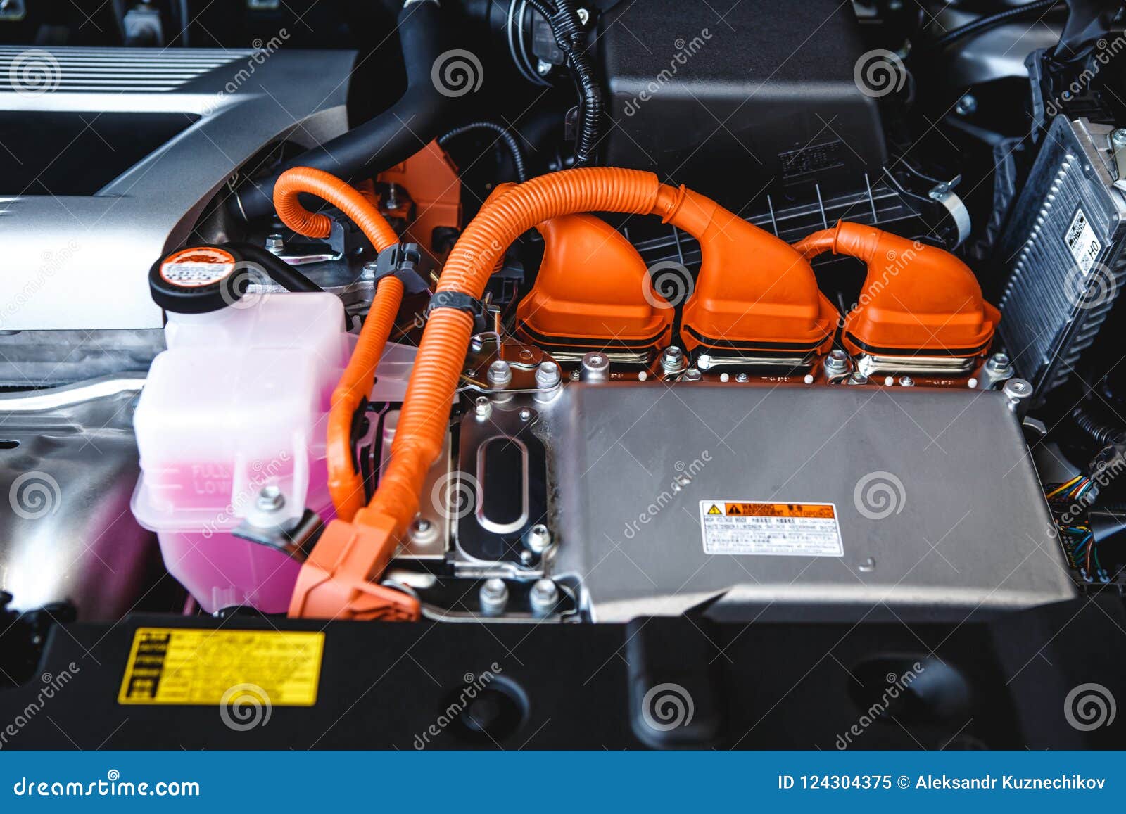 Primer De Un Motor De Coche Imagen de archivo - Imagen de brillante ...