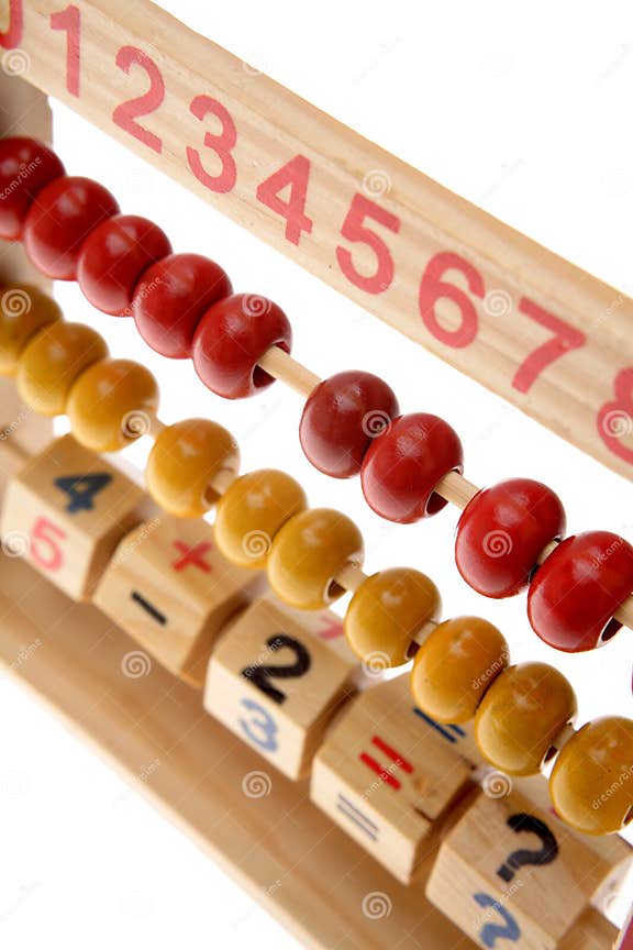 Primer del ábaco imagen de archivo. Imagen de calcule - 6181207