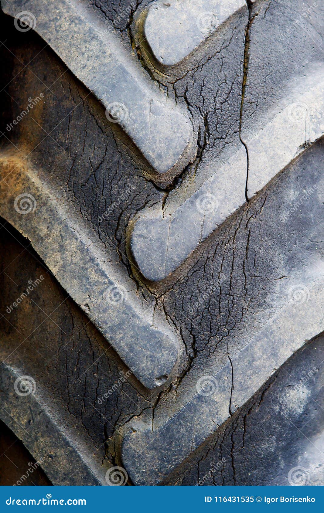 Primer Del Modelo De La Pisada Del Tractor Imagen de archivo - Imagen ...