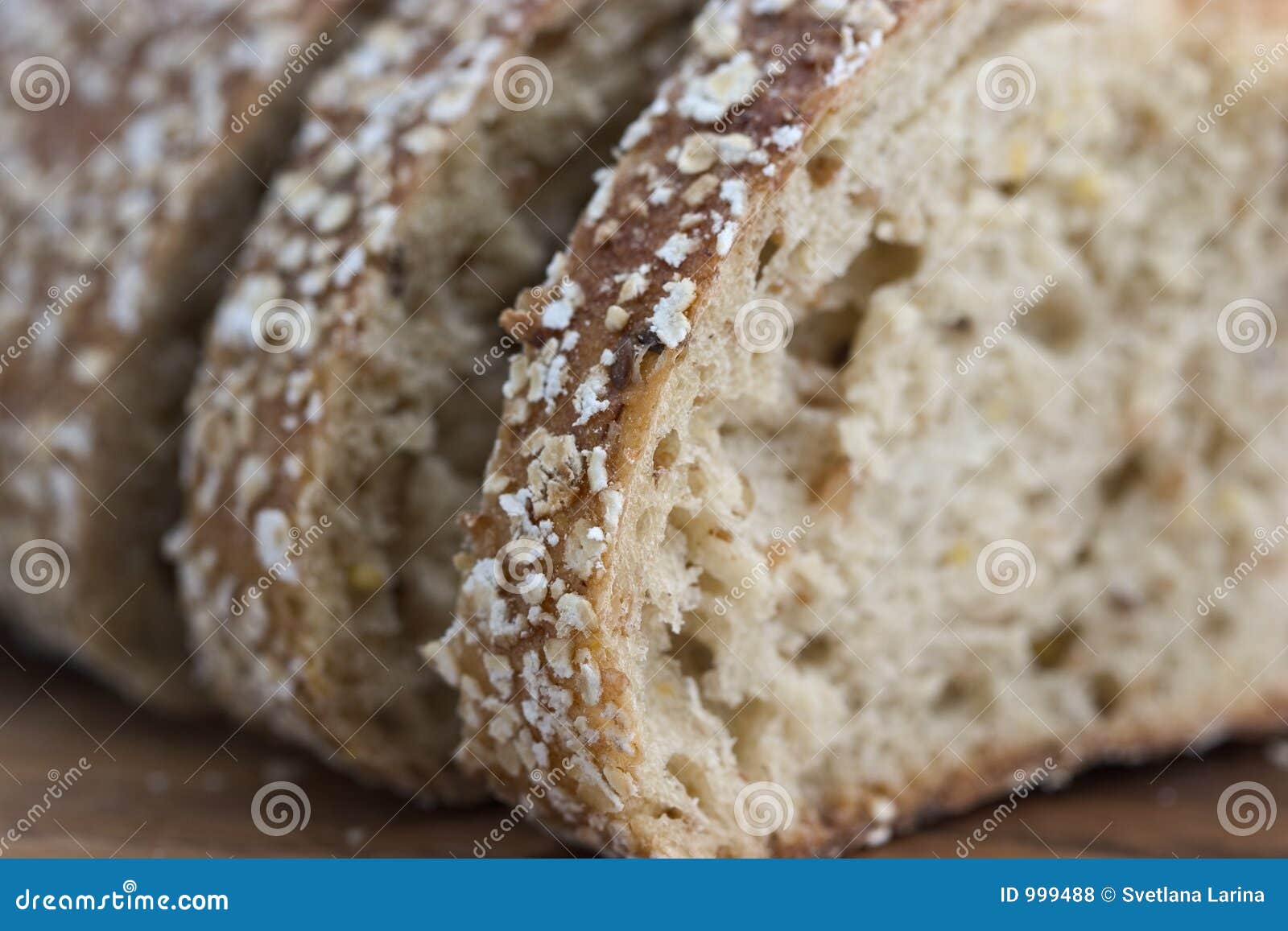 Primer del pan foto de archivo. Imagen de sano, dali, tarjeta - 999488