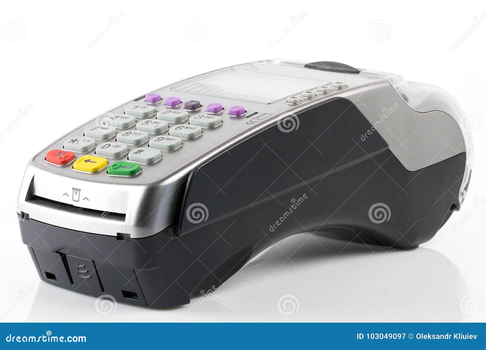 Primer Del Terminal Del Pago Imagen de archivo - Imagen de financiero ...