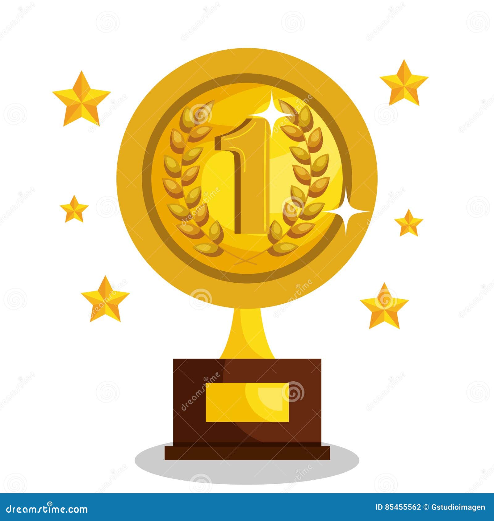 Primer Premio Del Ganador Del Lugar Ilustración del Vector ... Primer Premio Del Ganador Del Lugar Ilustración del Vector ...