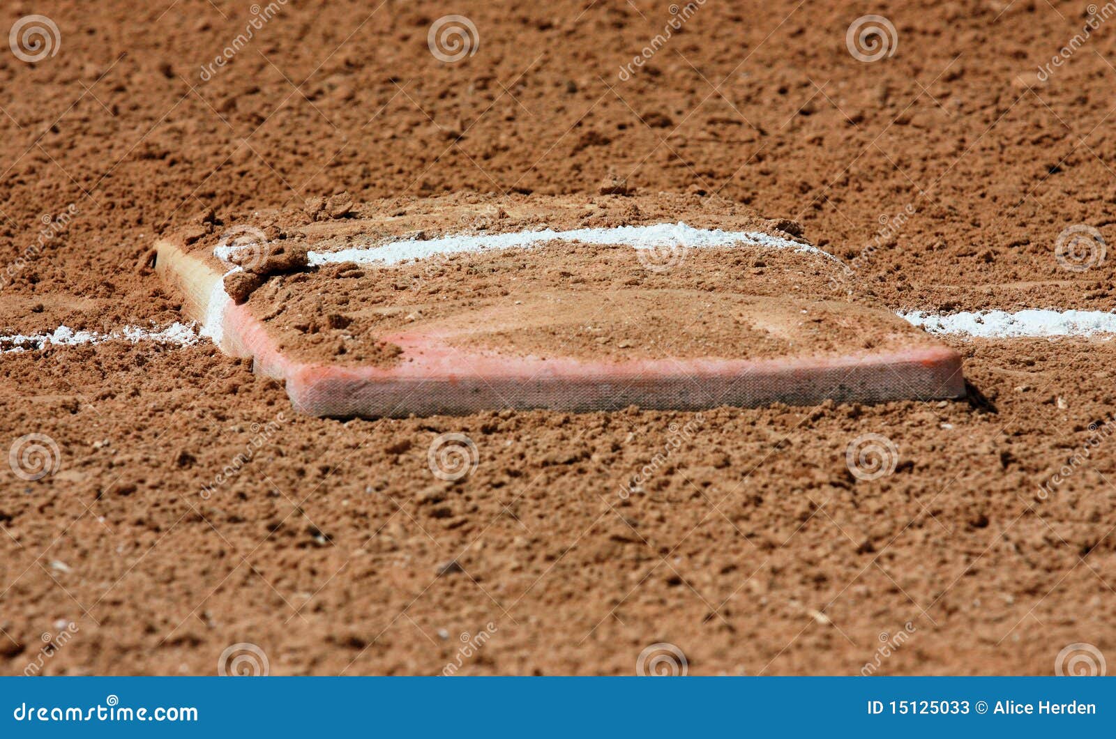 Primera base imagen de archivo. Imagen de campo, suciedad - 15125033