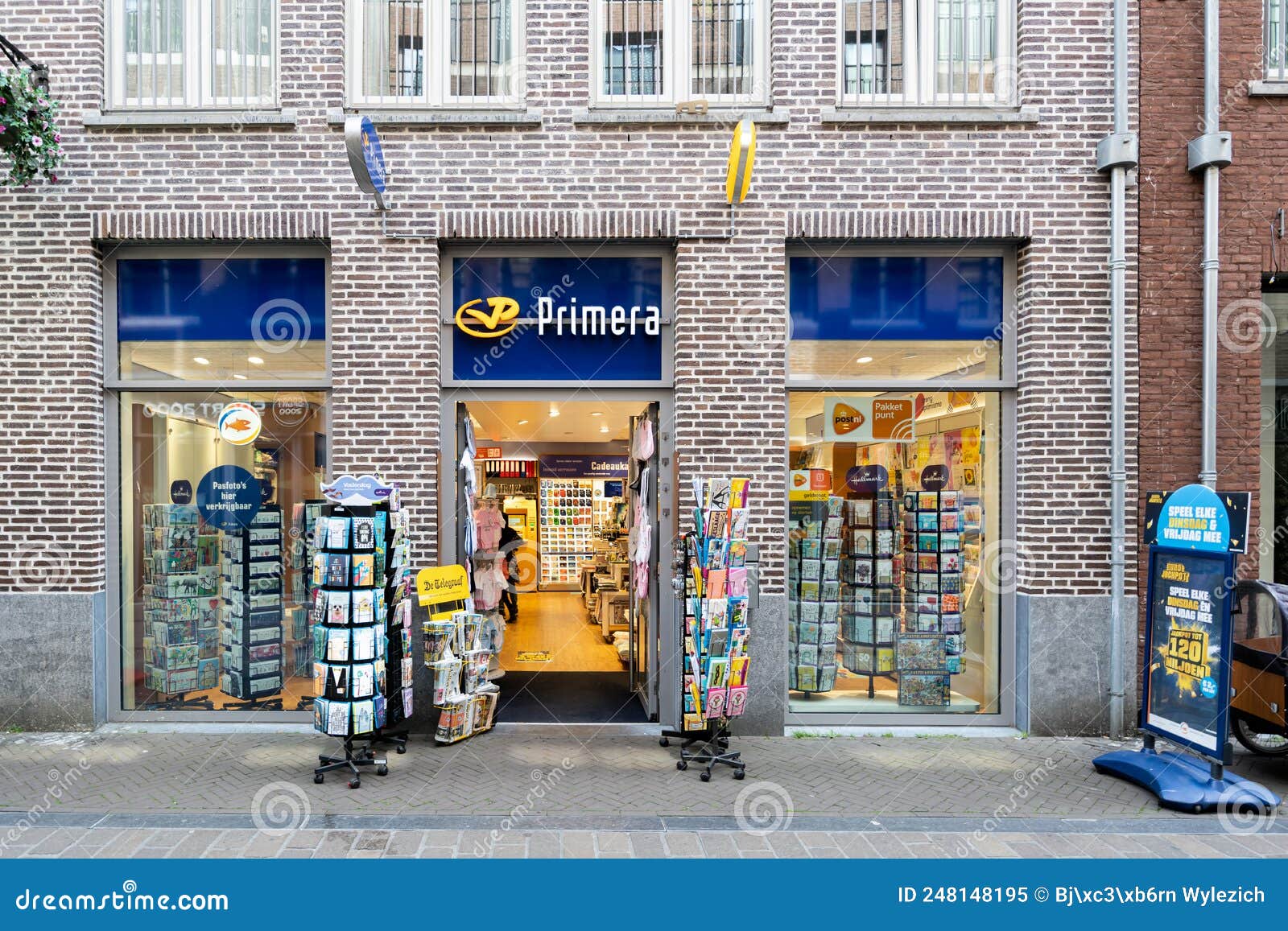 Primera store editorial image. Image of newspapers, emblem - 248148195