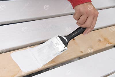 Priming wood stock image. Image of remodel, prime, build - 4586963
