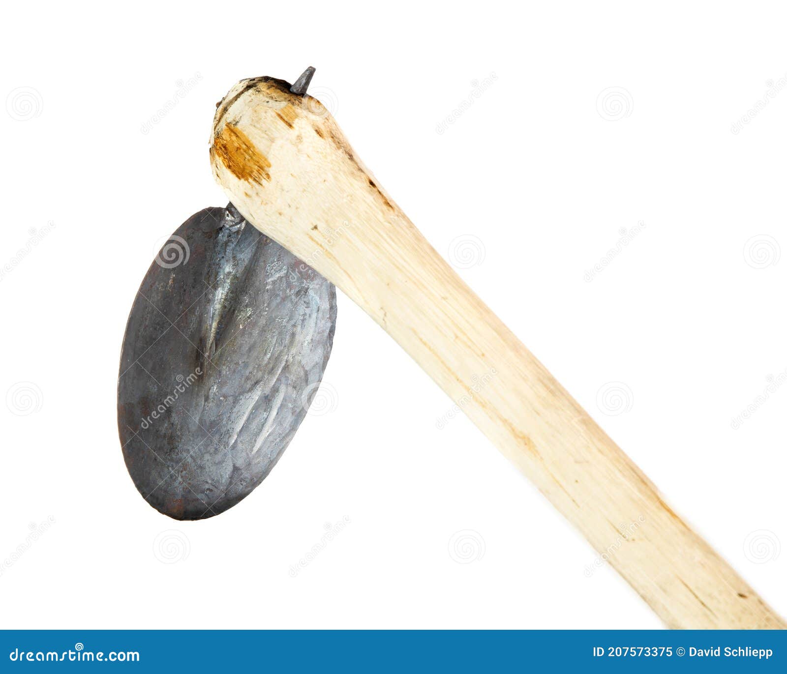 Primitive African Hand Hoe stock image. Image of natural - 207573375