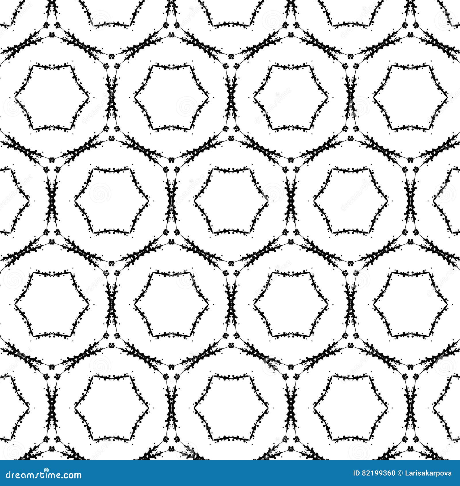 Primitive Geometria Sacra Retro Pattern with Lines and Circles. Stock ...