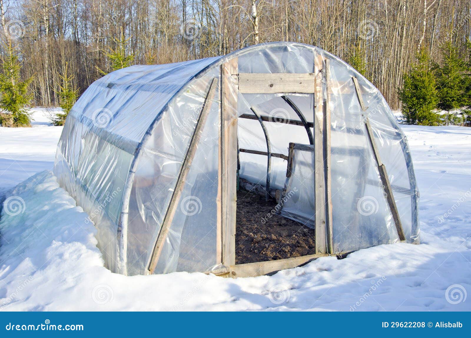 Primitive Winter Tarp Survival Shelter In The Blue Ridge Mountains Near ...