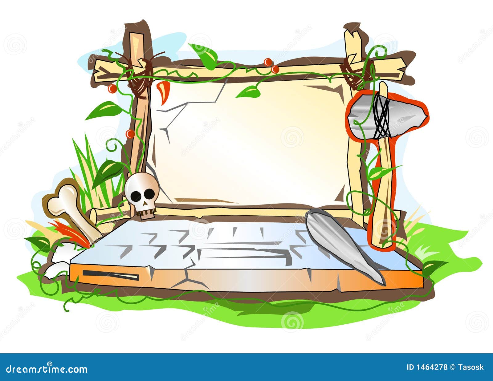 Primitive pc stock illustration. Illustration of retro - 1464278