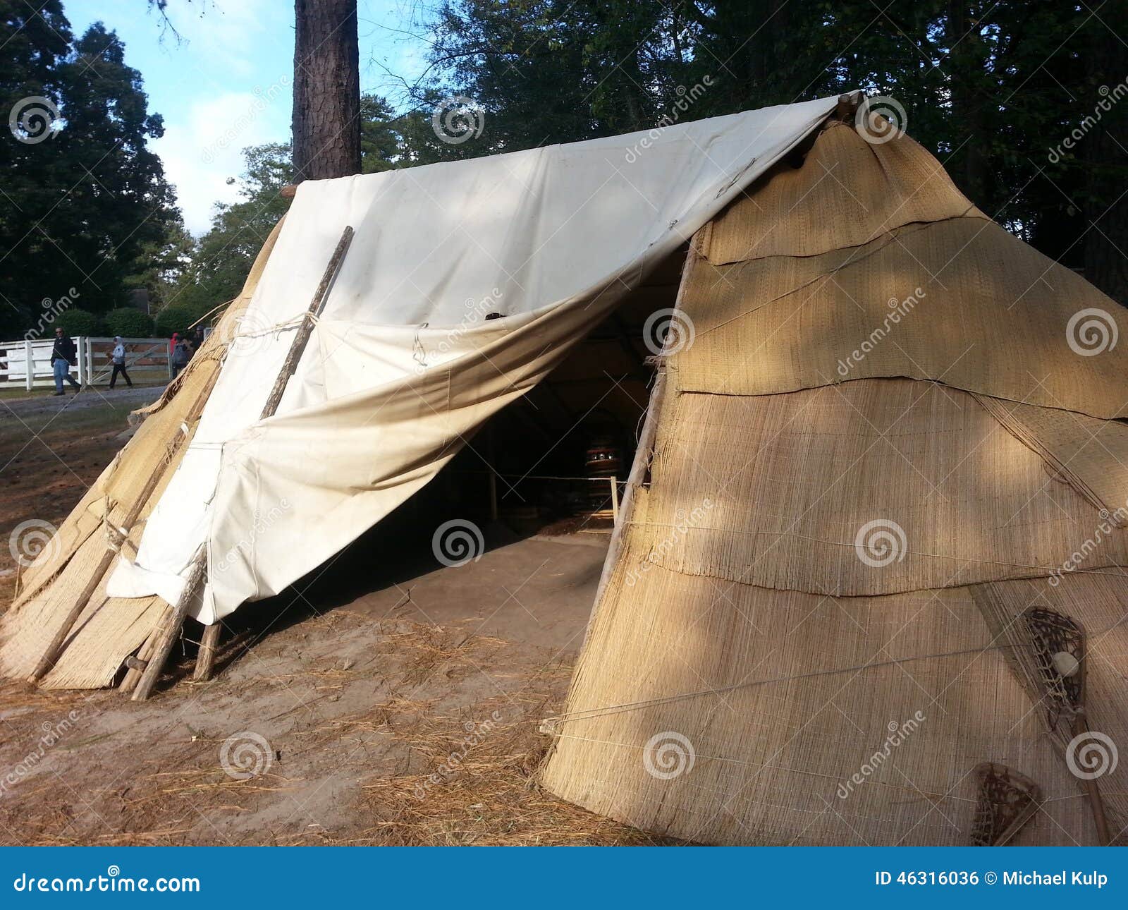 Primitive Shelter And Contents. Stock Photography | CartoonDealer.com ...