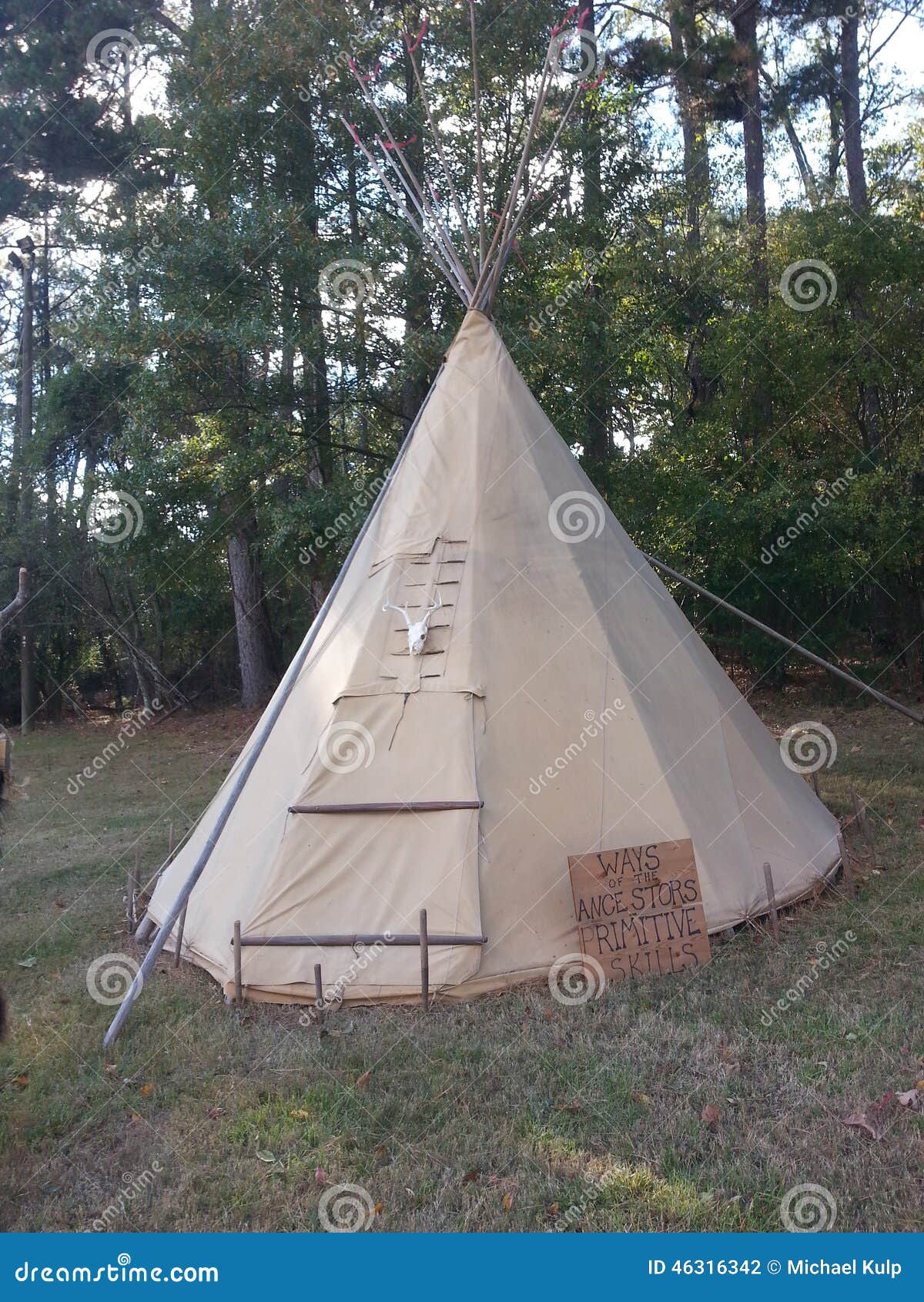 Primitive Shelter And Contents. Stock Photography | CartoonDealer.com ...