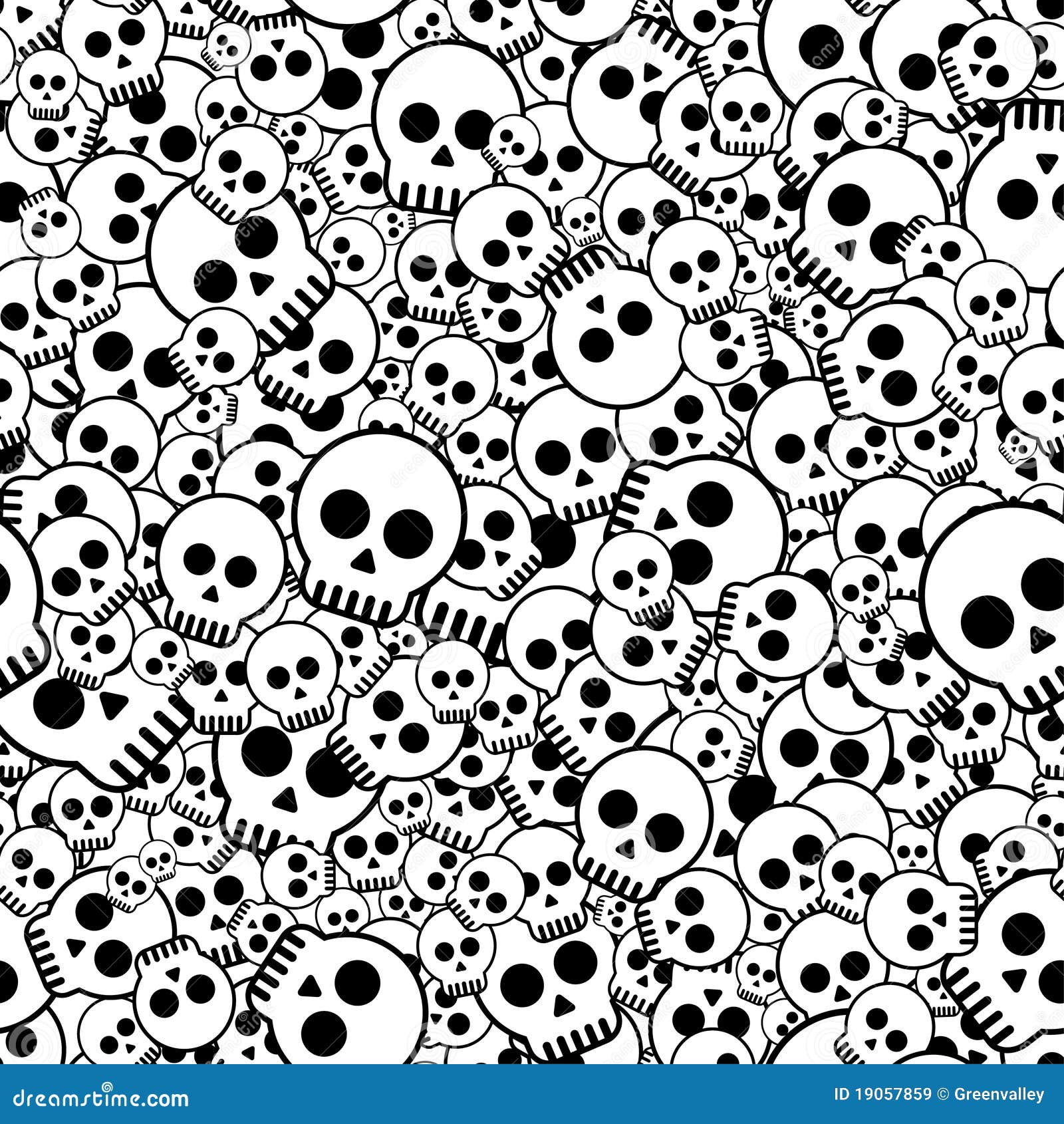 Primitive skulls stock vector. Illustration of primitive - 19057859