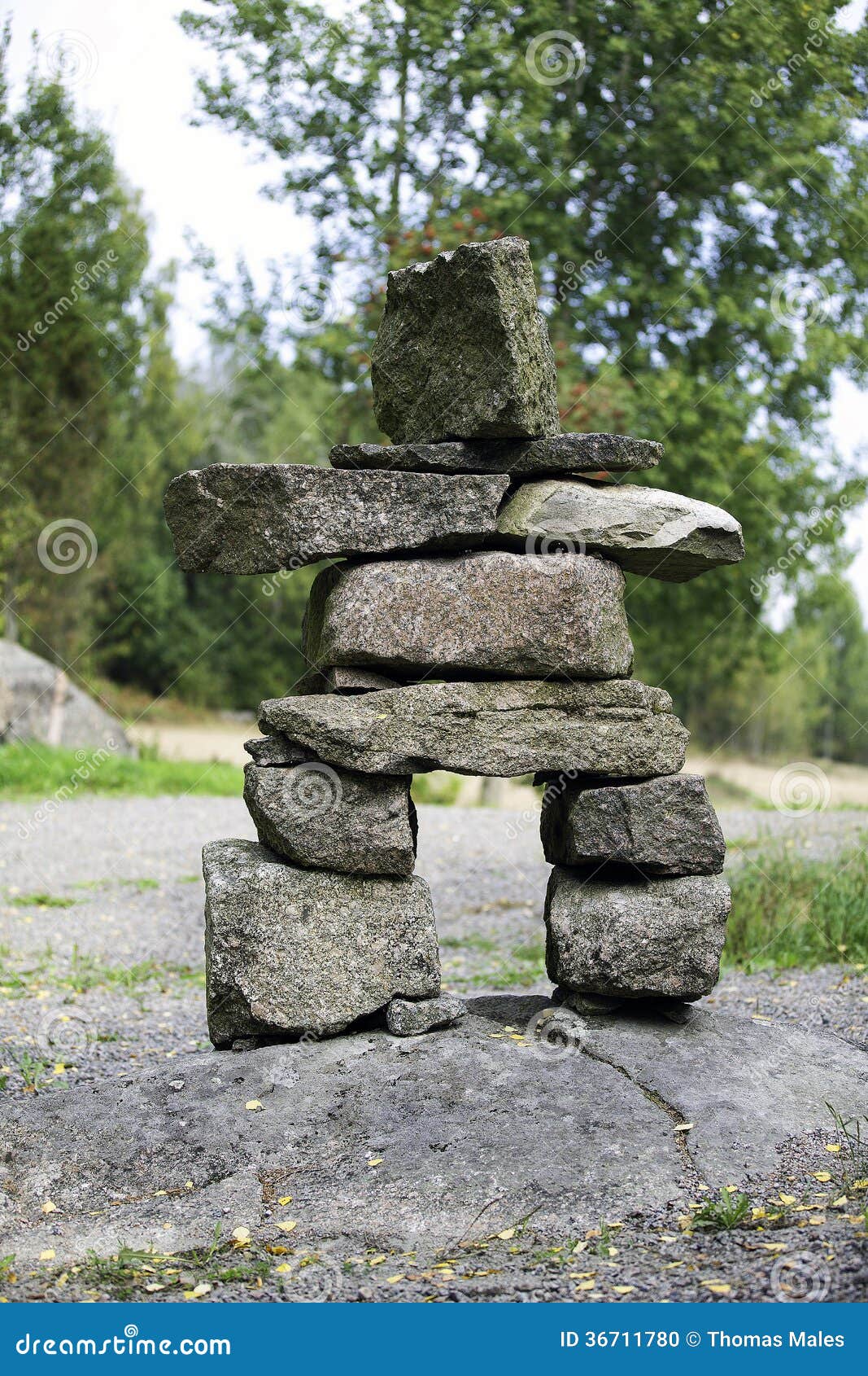 Primitive stone statue stock photo. Image of balanced - 36711780